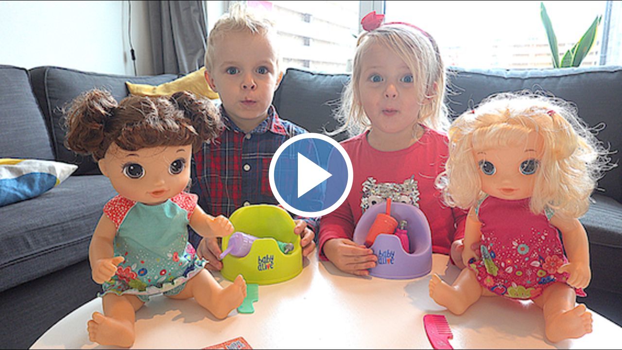 PLAS EN DANS BABY ALIVE CHALLENGE / Bellinga TV